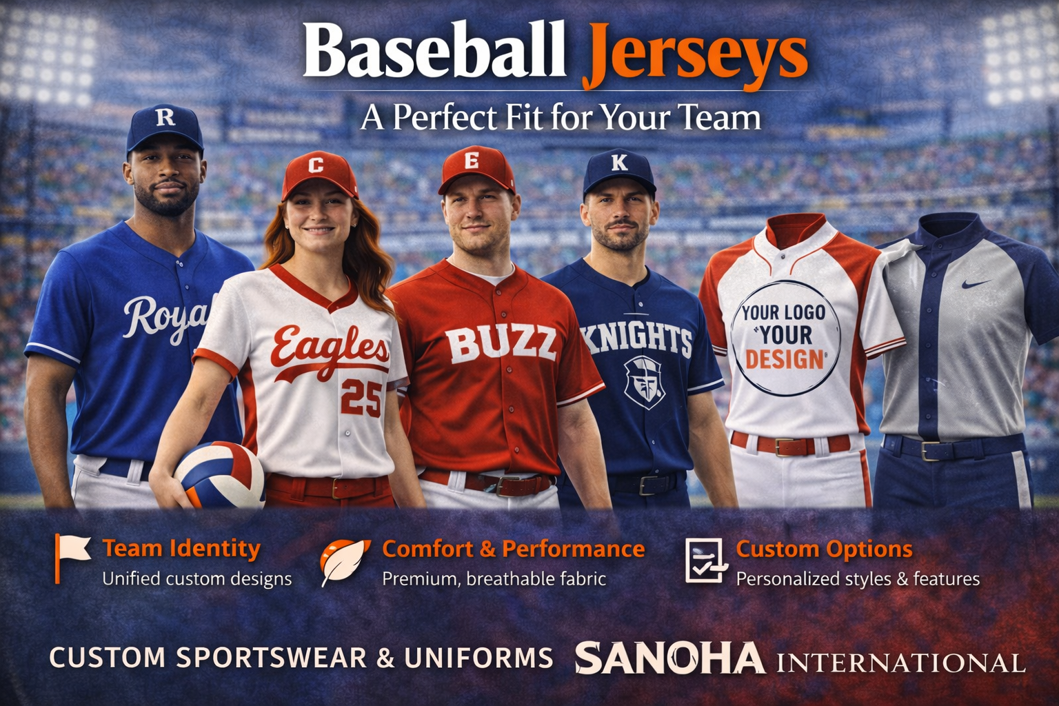 Custom Baseball Jerseys: A Perfect Fit for Your Team