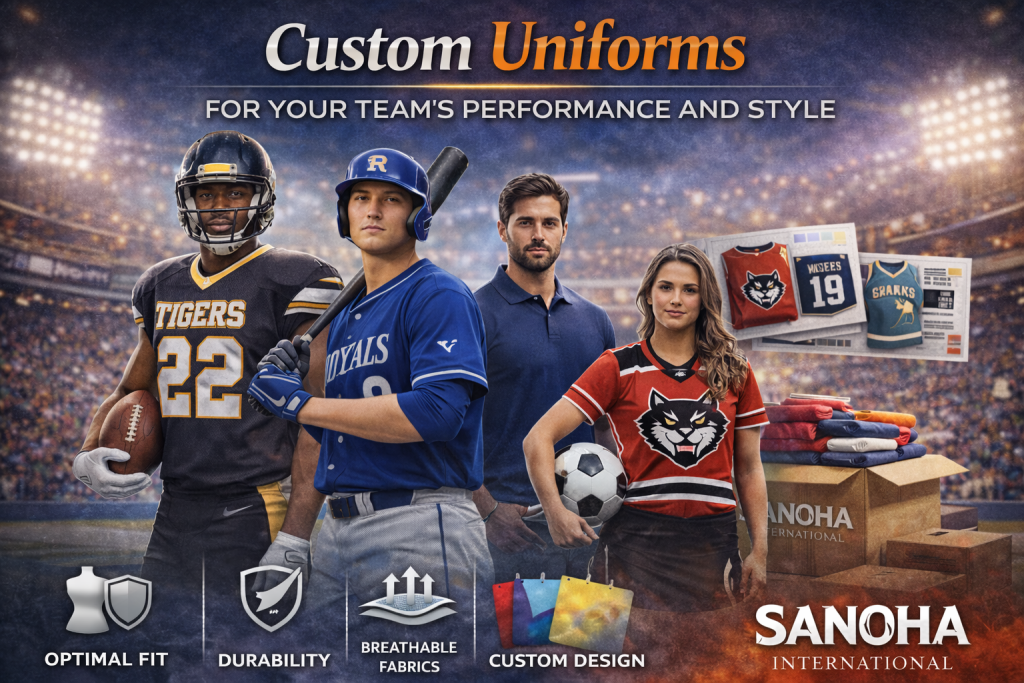 Custom Uniforms for Your Team’s Performance and Style