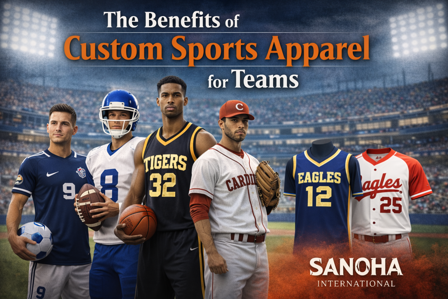 Top Benefits of Custom Sports Apparel for Teams and Athletes
