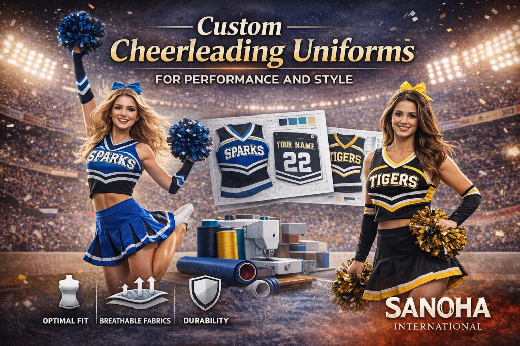 Custom Cheerleading Uniforms for Performance and Style